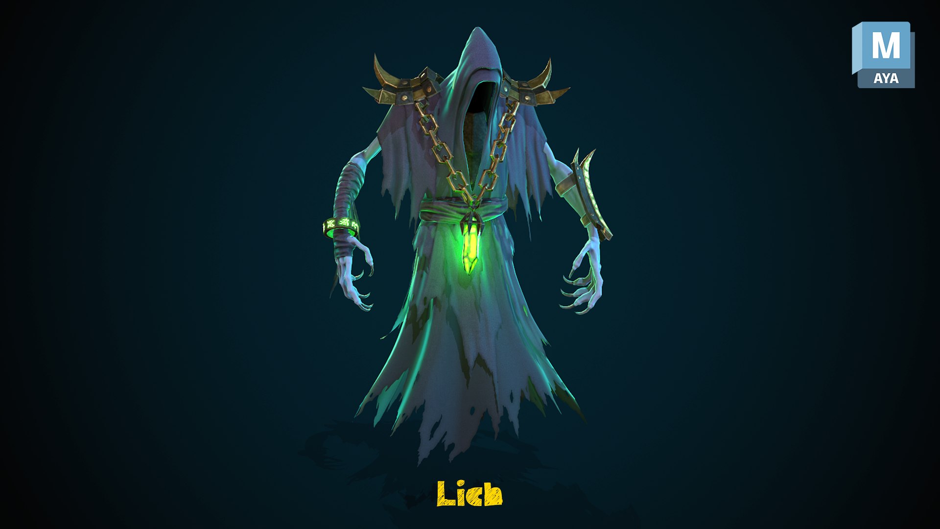 Lich Model - TurboSquid 2287944