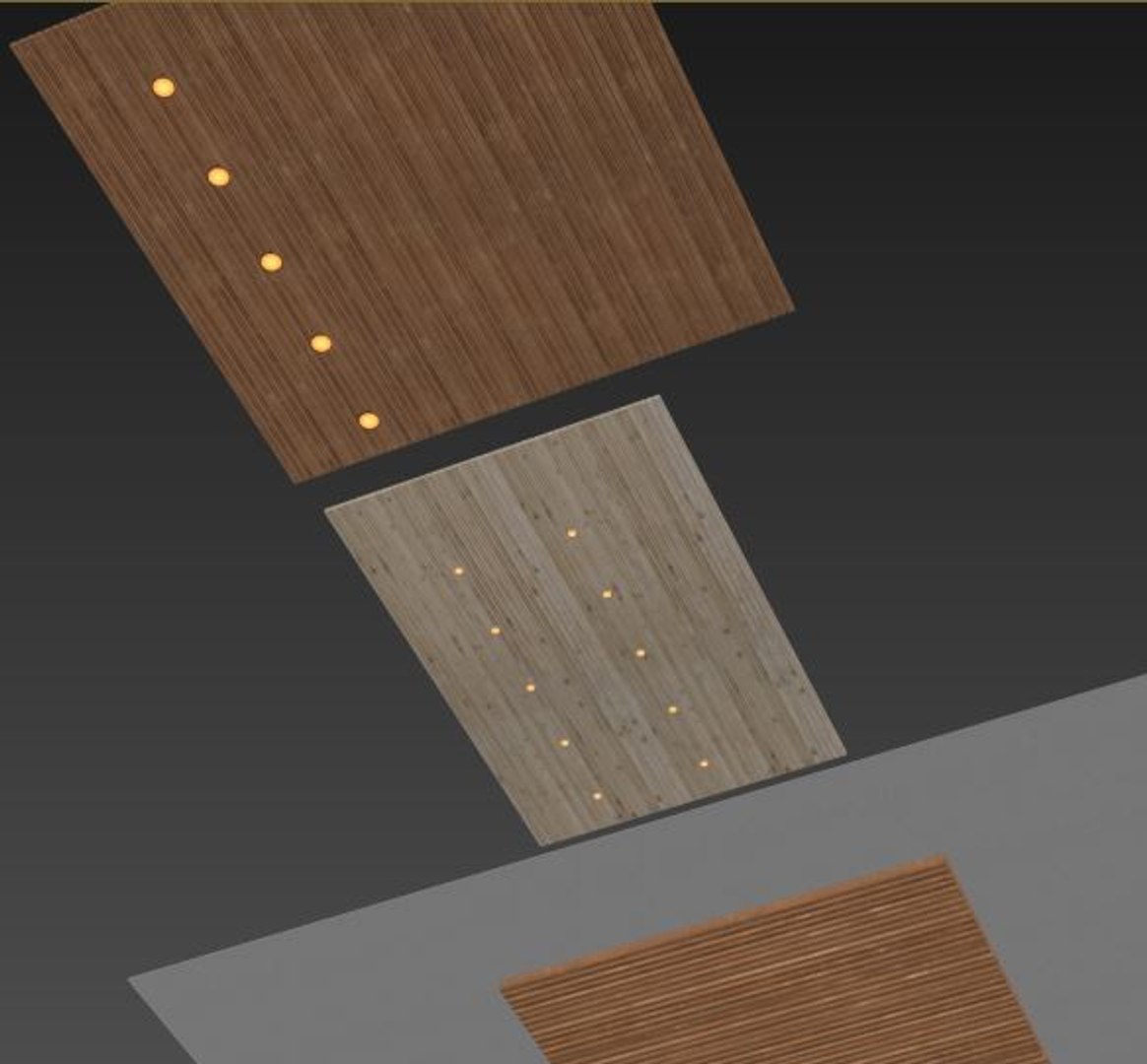 Wooden Ceiling 3D - TurboSquid 1371429