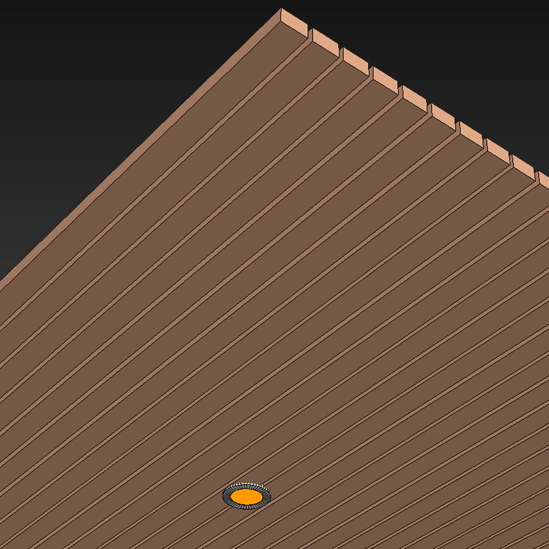 Wooden Ceiling 3D - TurboSquid 1371429