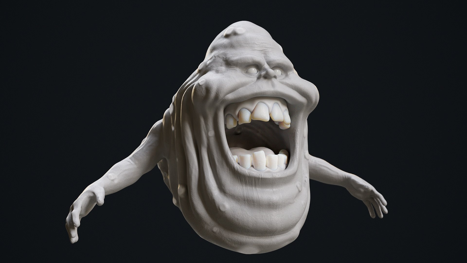 Slimer 3D Model - TurboSquid 2153611