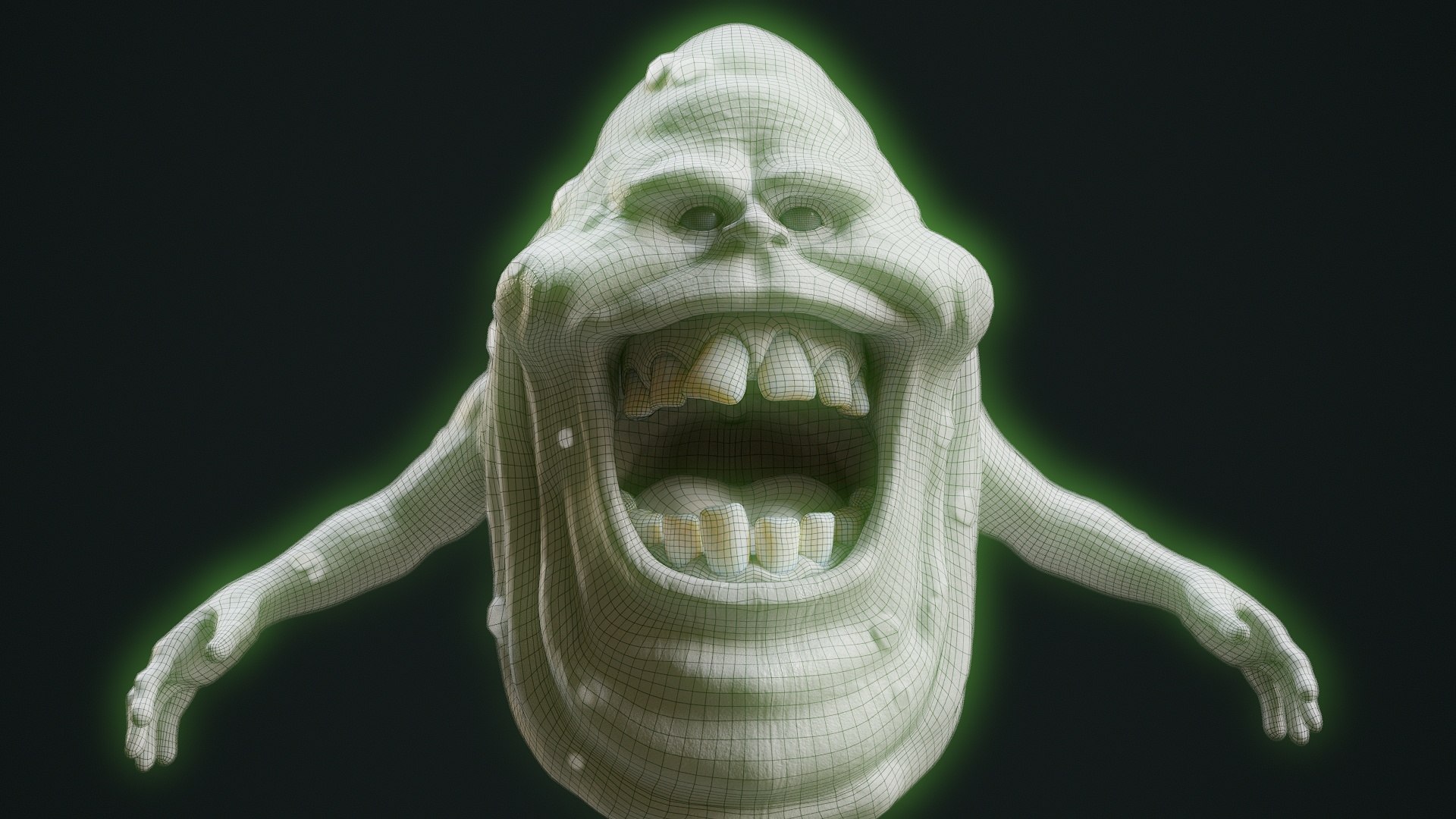 Slimer 3D Model - TurboSquid 2153611