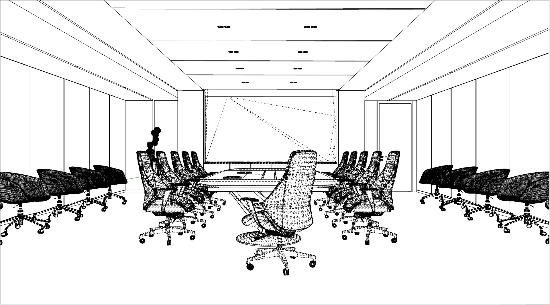 Conference Room-A7 Model - TurboSquid 2040272