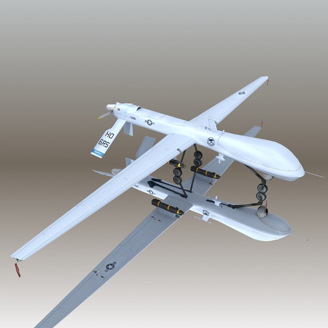 3d general atomics mq-1 predator
