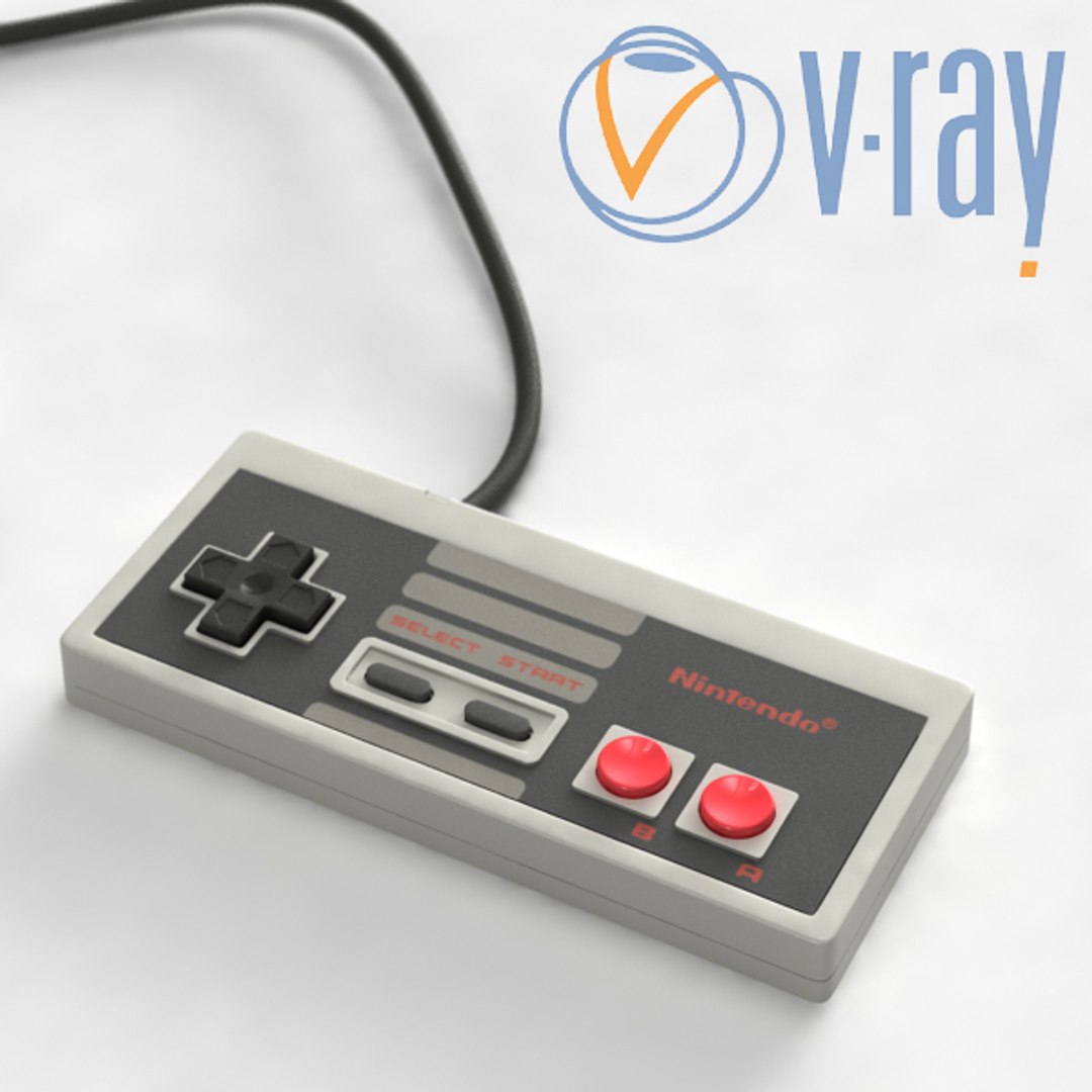 3d Nintendo Controller Model