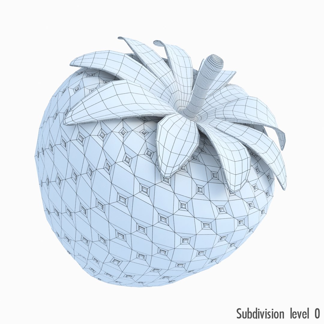 3d 3ds Strawberry Berry