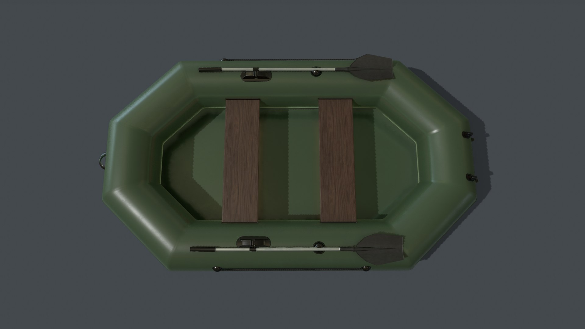 3D Pbr Inflatable Boat - TurboSquid 1400188
