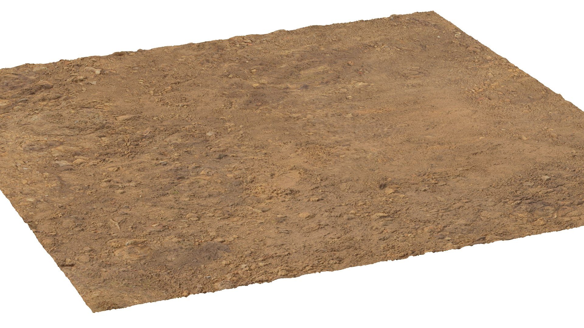 3D Model Realistic Dirty Sand Square - TurboSquid 2373278
