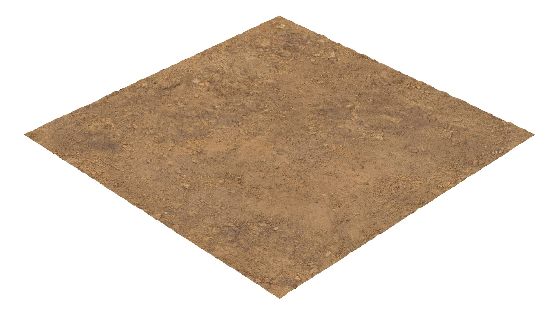 3D Model Realistic Dirty Sand Square - TurboSquid 2373278