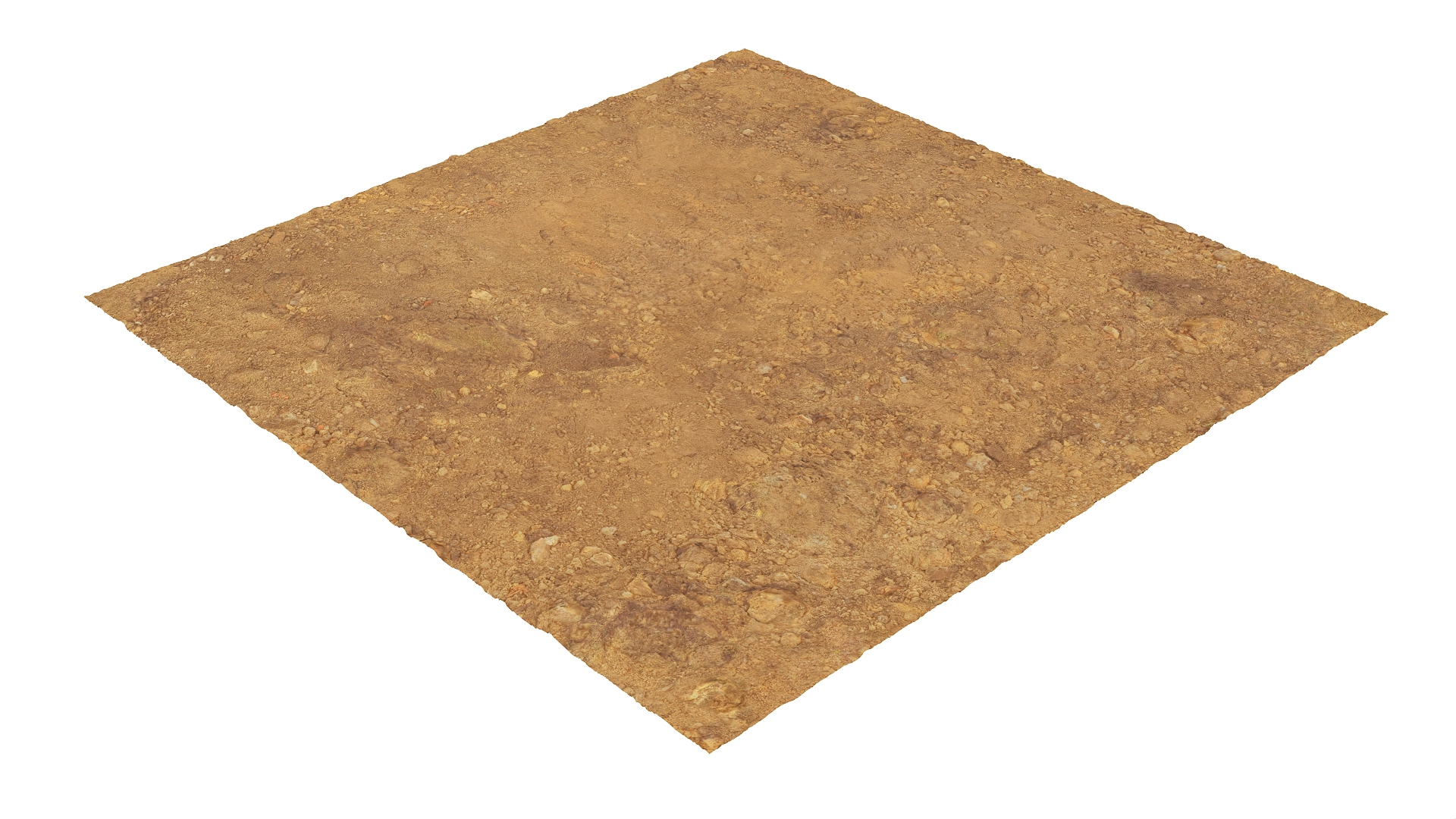 3D Model Realistic Dirty Sand Square - TurboSquid 2373278