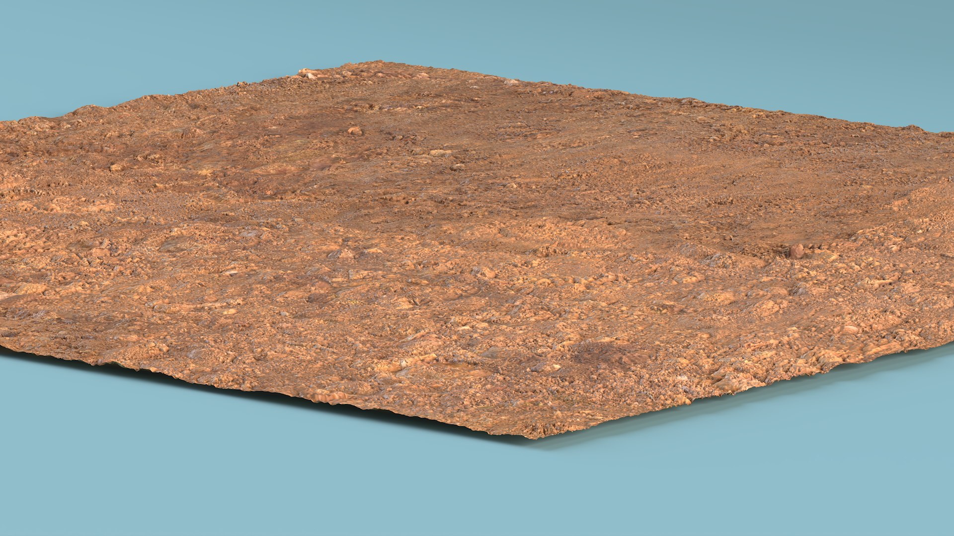 3D Model Realistic Dirty Sand Square - TurboSquid 2373278
