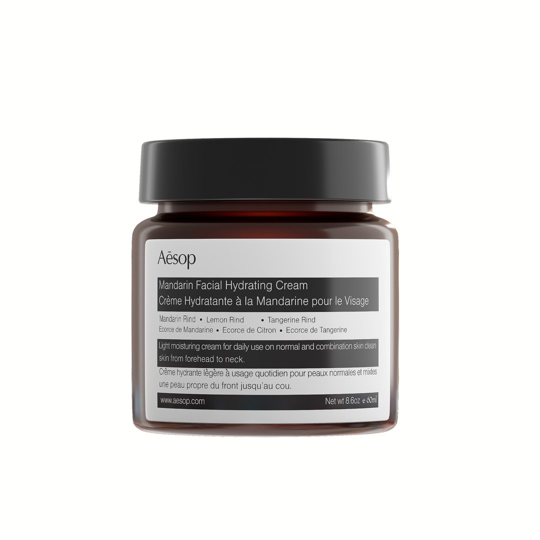 Aesop Skin Mandarin Facial Hydration Cream 60ml 3D Model - TurboSquid 1988340