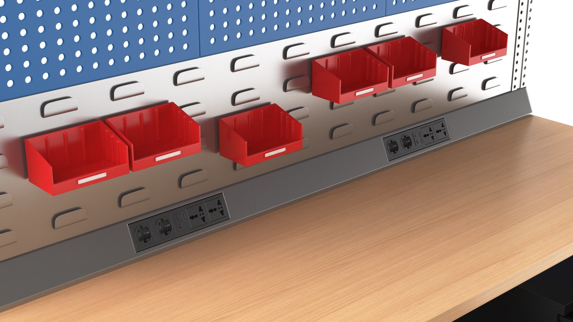 Detailed Workbench 3D Model - TurboSquid 2136607