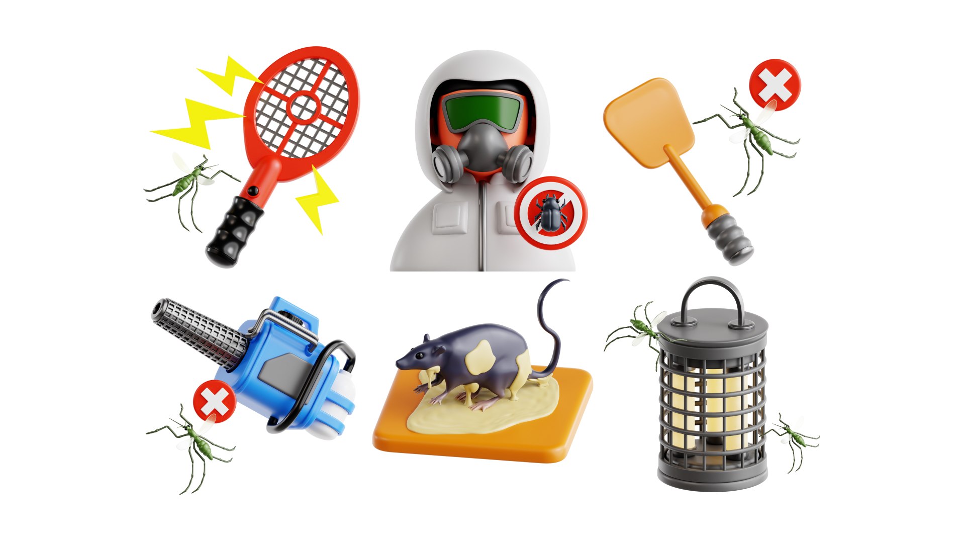3d Pest Control 3d Collection Turbosquid 2338198