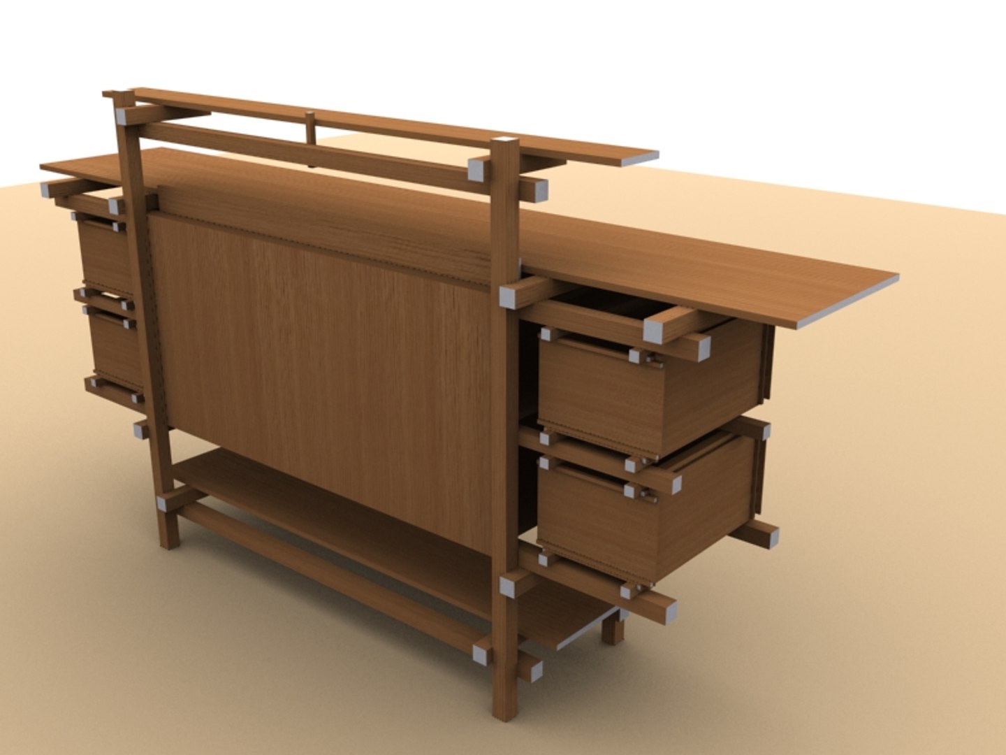 Gerrit Rietveld Buffet 3d Model