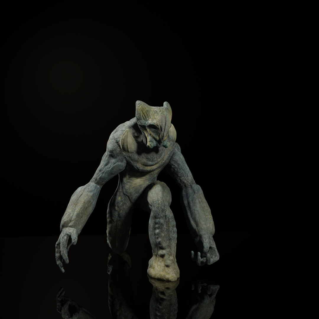 3D creature model - TurboSquid 1711793