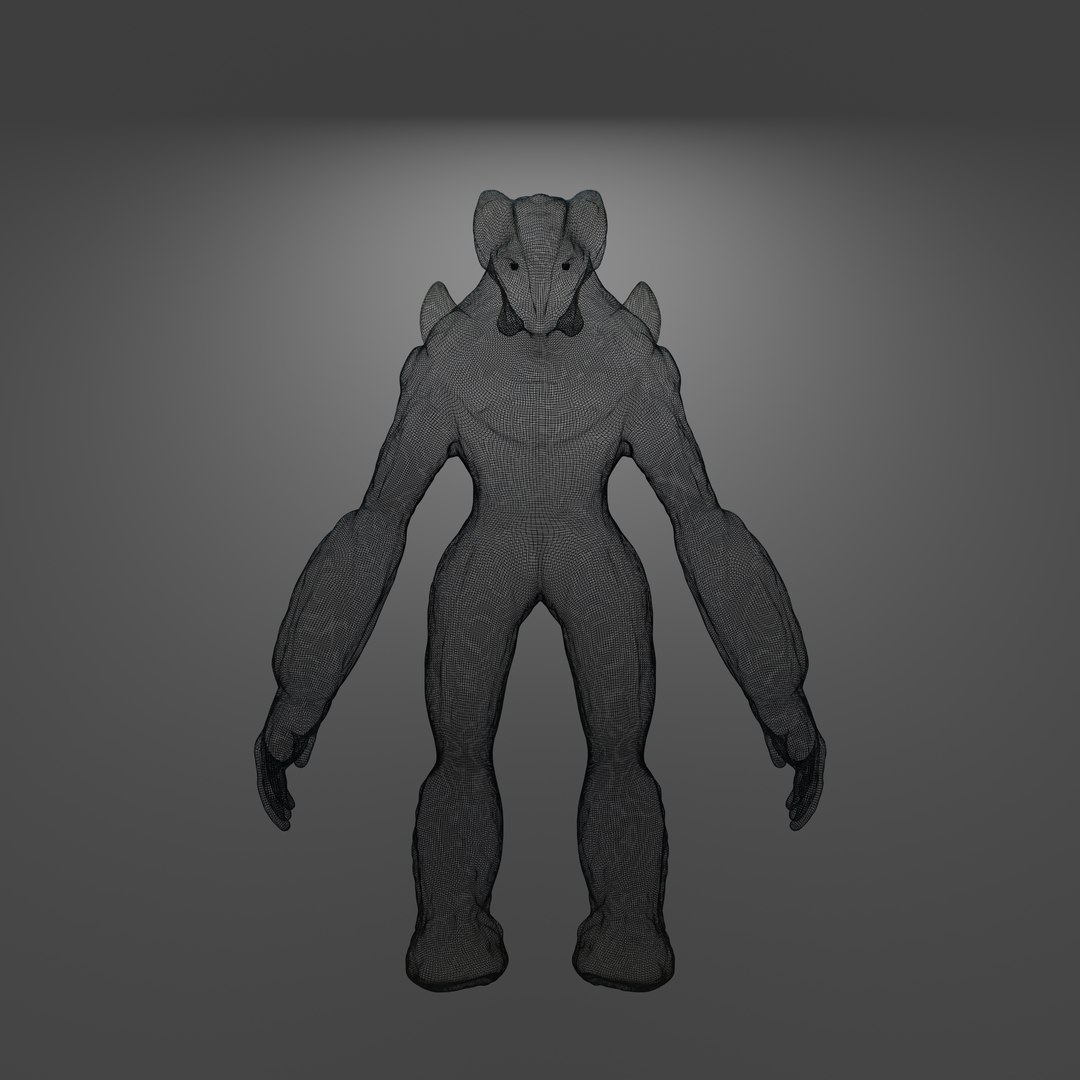 3D Creature Model - TurboSquid 1711793