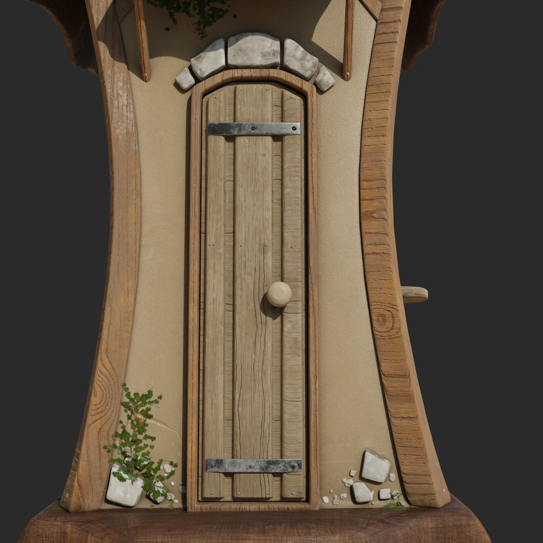 3D Magic Hut 2 Model - TurboSquid 2095872
