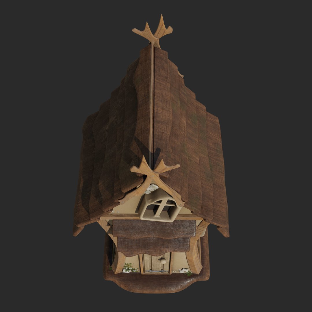 3D Magic Hut 2 Model - TurboSquid 2095872