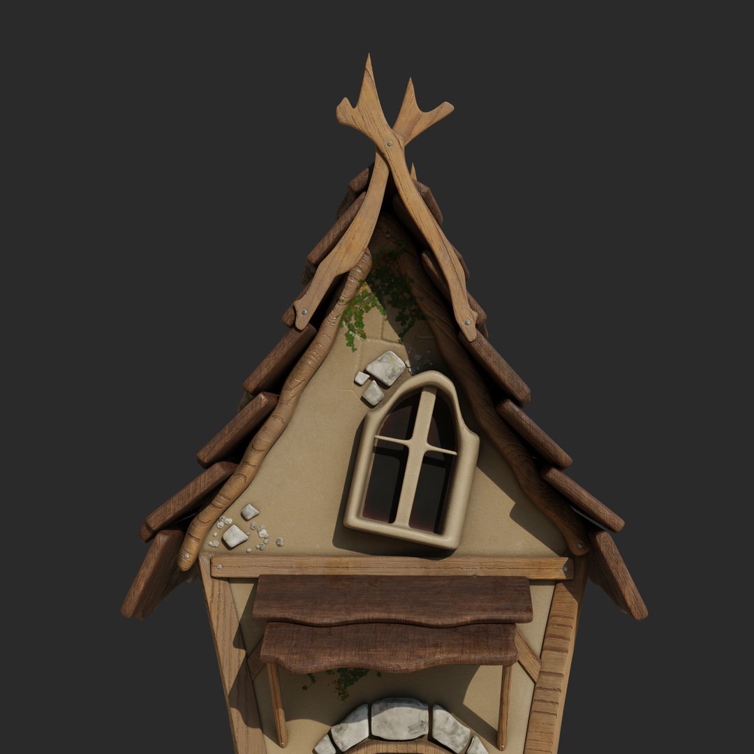 3D Magic Hut 2 Model - TurboSquid 2095872
