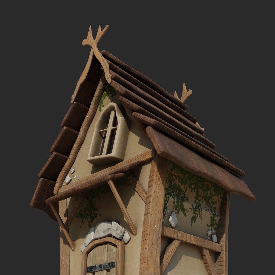3D Magic Hut 2 Model - TurboSquid 2095872