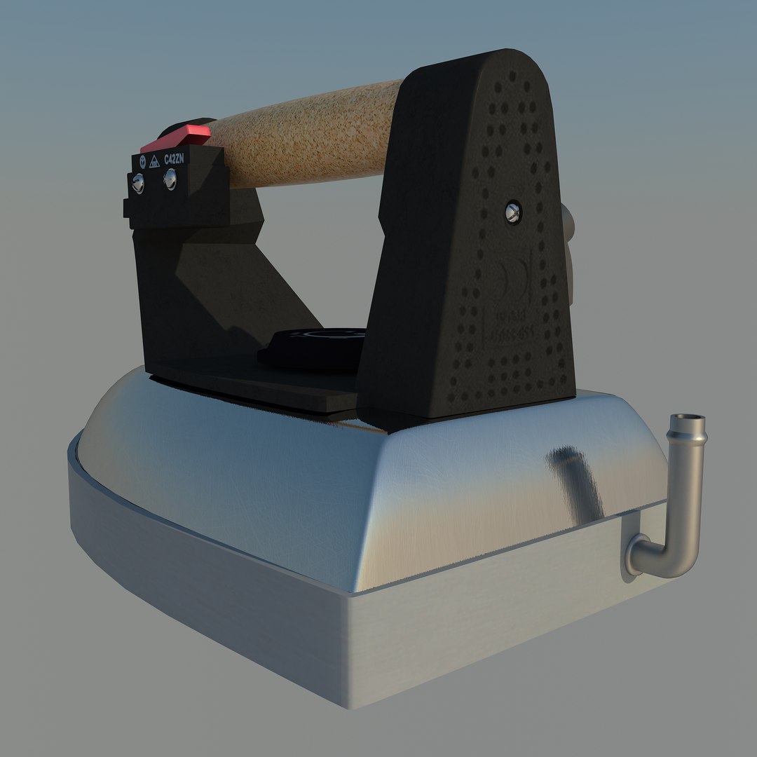 3D Model Industrial Iron - TurboSquid 1503755