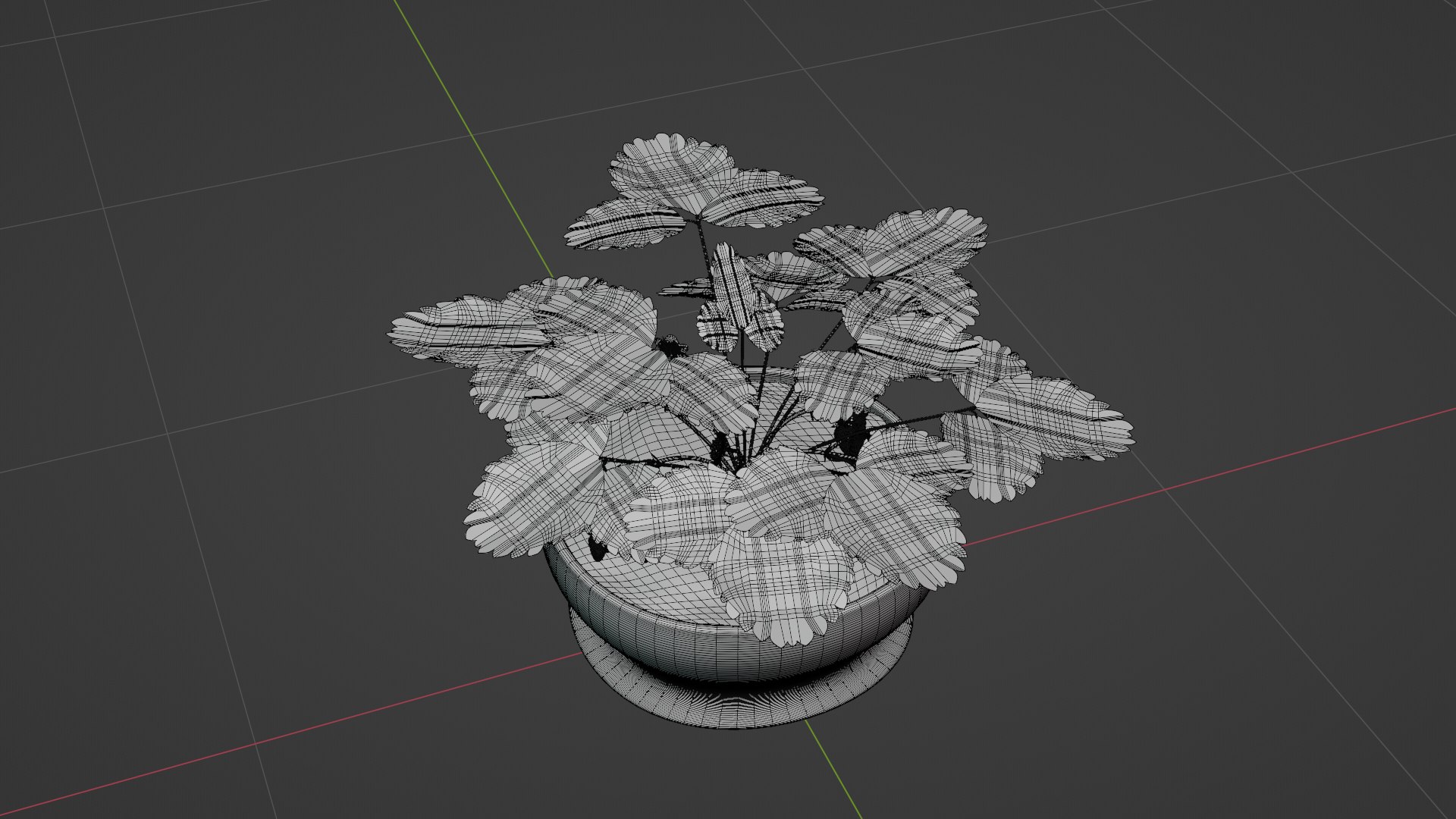 Strawberry Plant model - TurboSquid 2071859