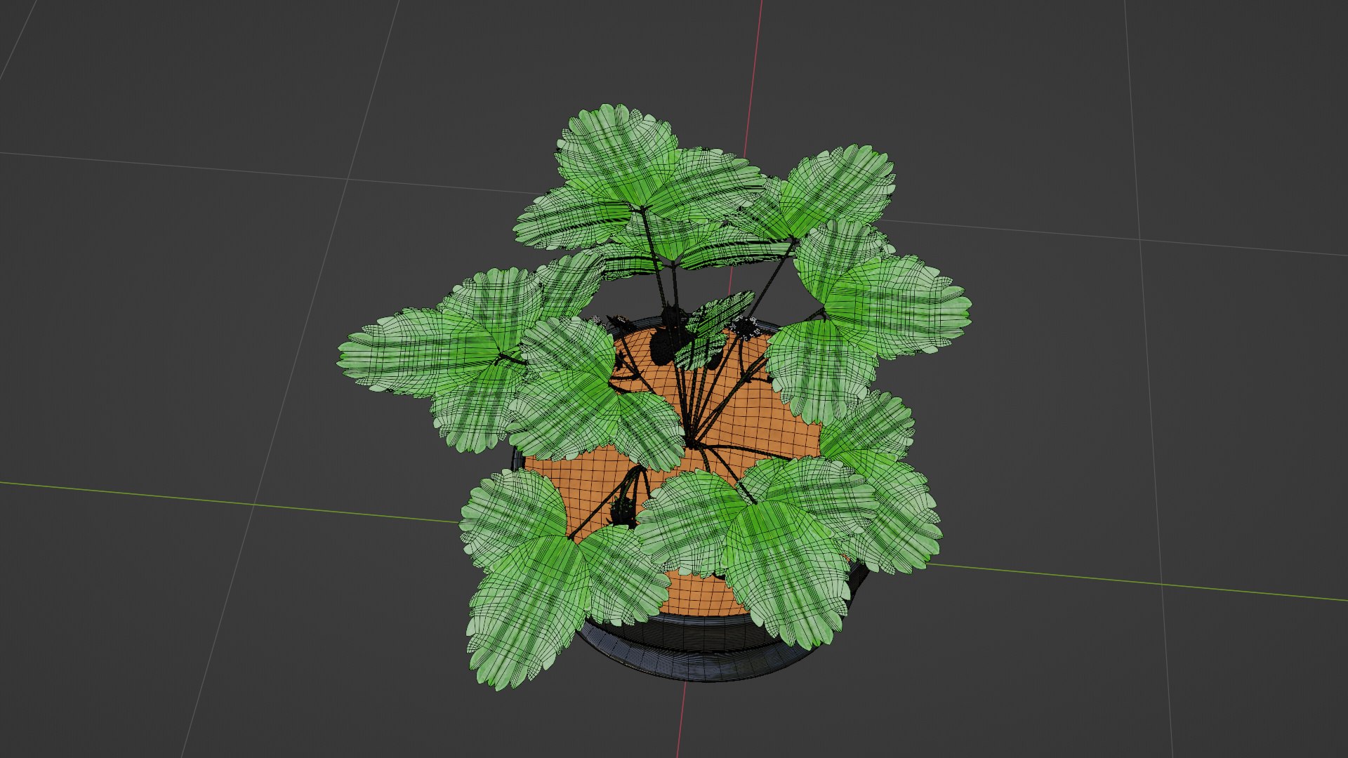 Strawberry Plant model - TurboSquid 2071859