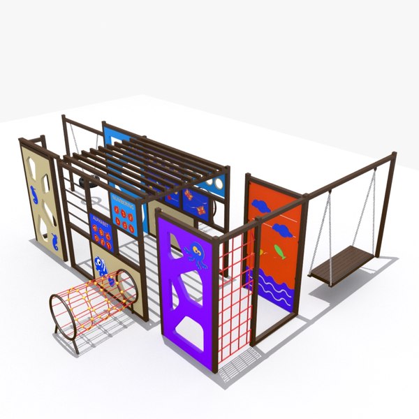Square Playground Modelo 3D - TurboSquid 1778340