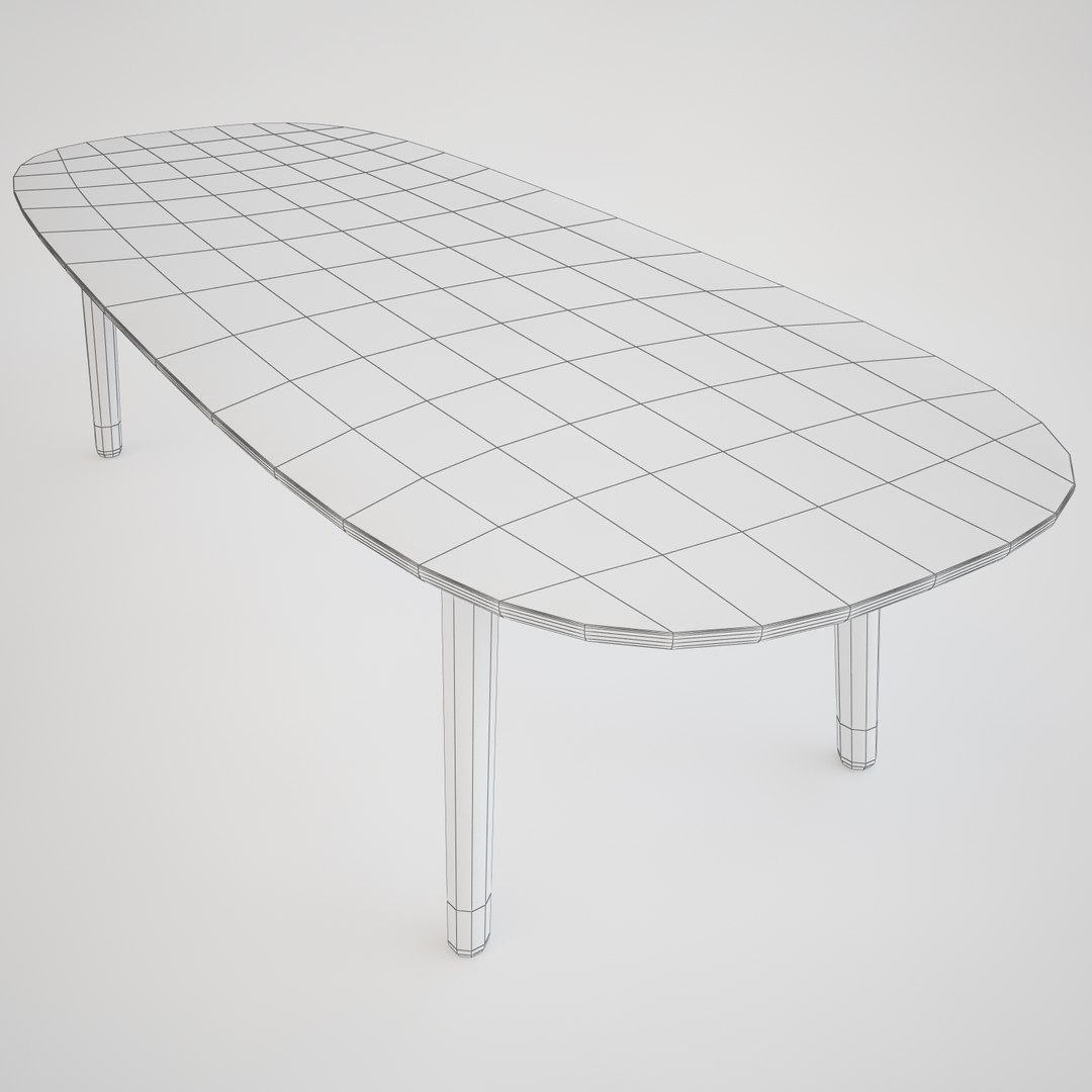Table Poliform Mad 3d 3ds