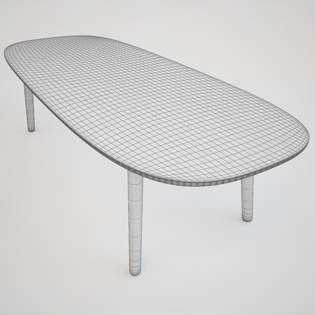 Table Poliform Mad 3d 3ds