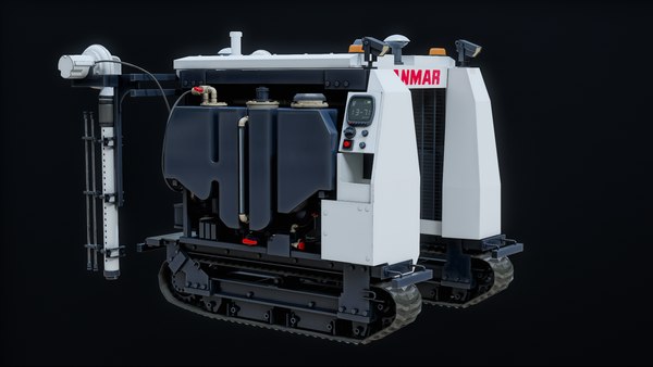 modelo 3d Robot Agrícola de Pulverización Yanmar PBR - TurboSquid 2240379