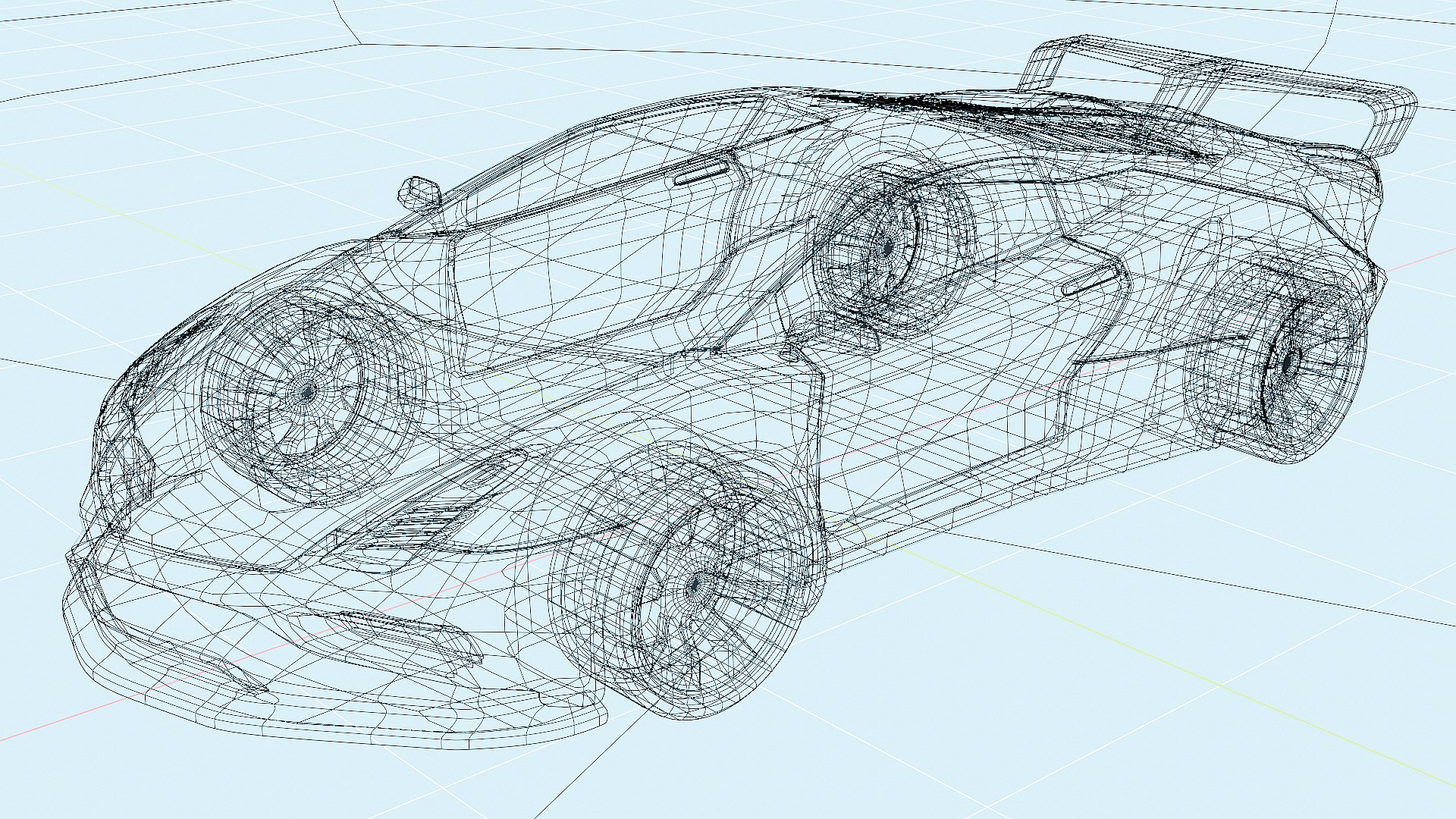 Generic Supercar Concept Model - TurboSquid 2371828