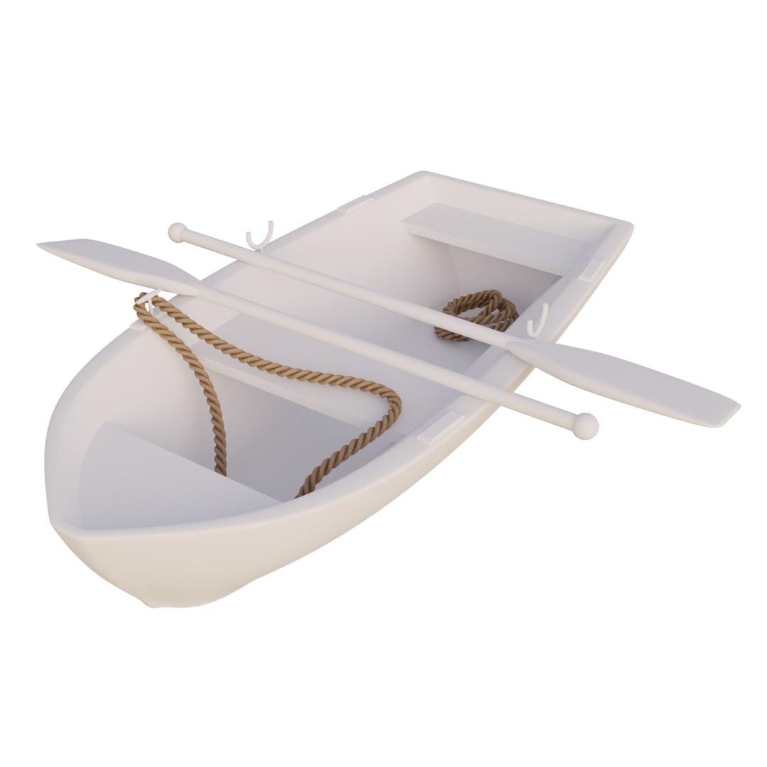 3D Rowboat Base - TurboSquid 2069688