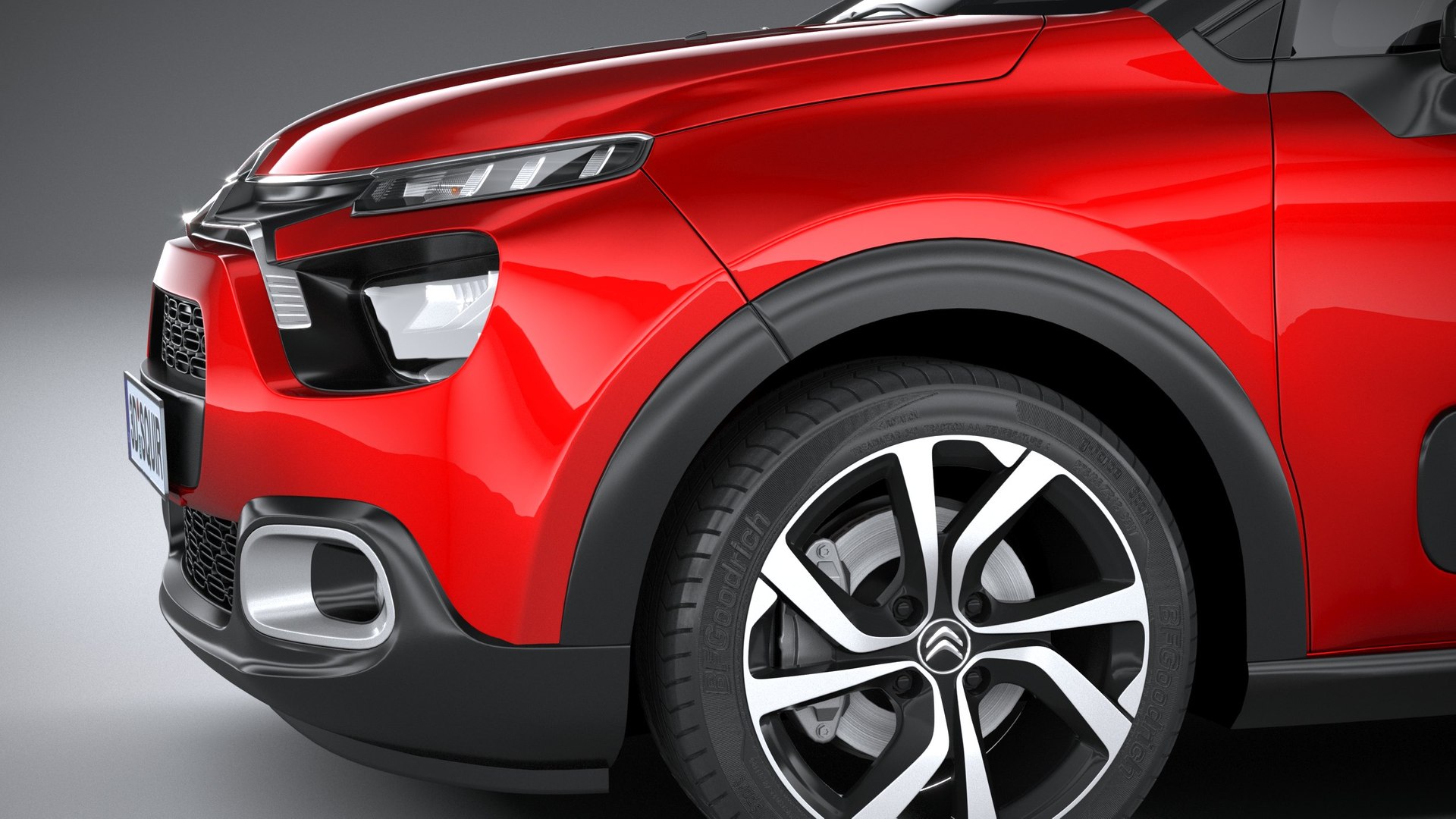 Citroen C3 2020 3D Model - TurboSquid 1519248