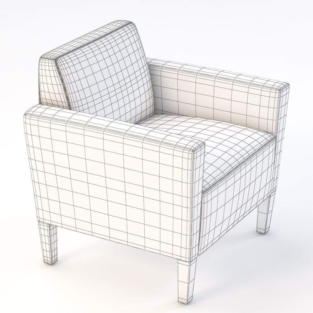 3D Realistic Photoreal Chair - TurboSquid 1152443