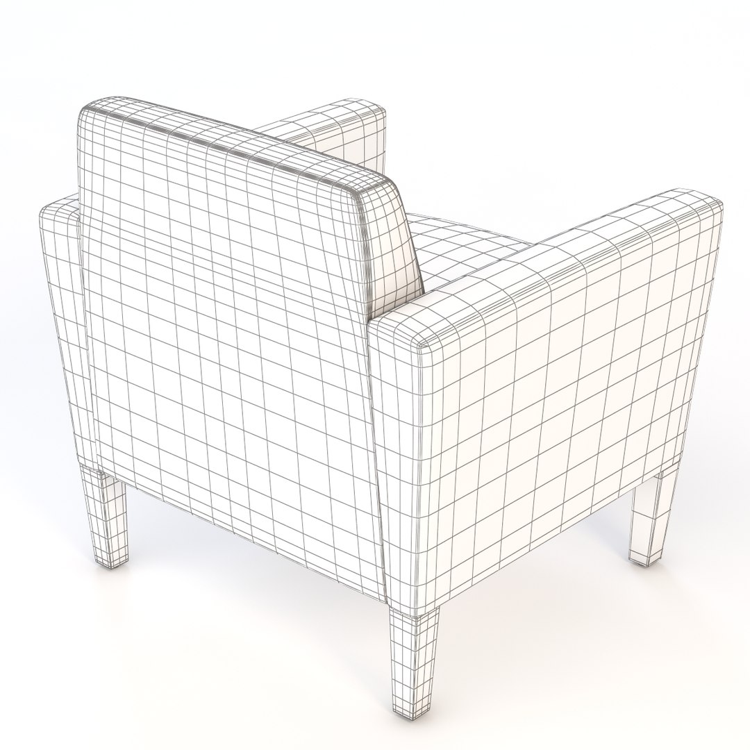 3D Realistic Photoreal Chair - TurboSquid 1152443