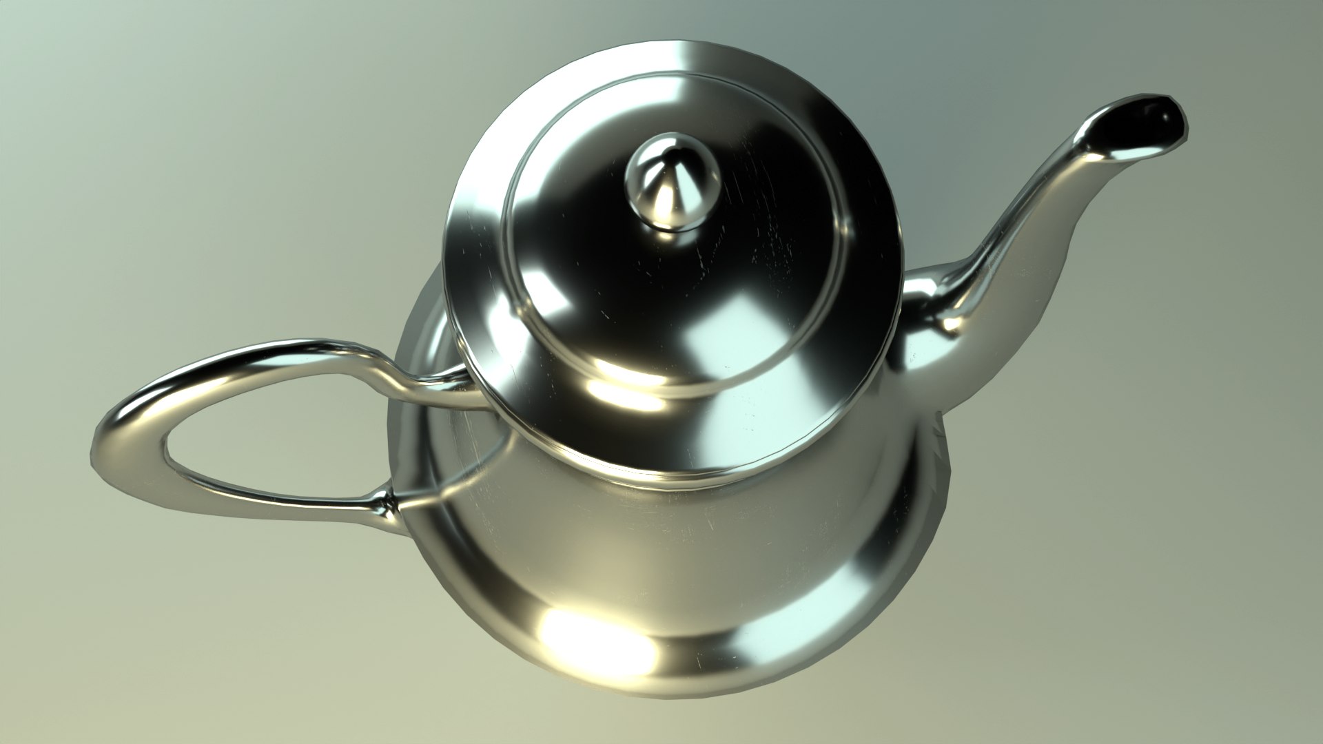 Stain Steel Teapot 3D model - TurboSquid 2134823