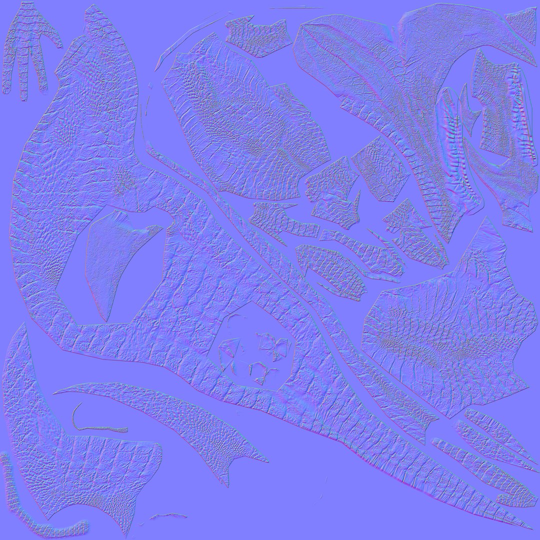 3D Dragon White Scale Model - TurboSquid 1663618