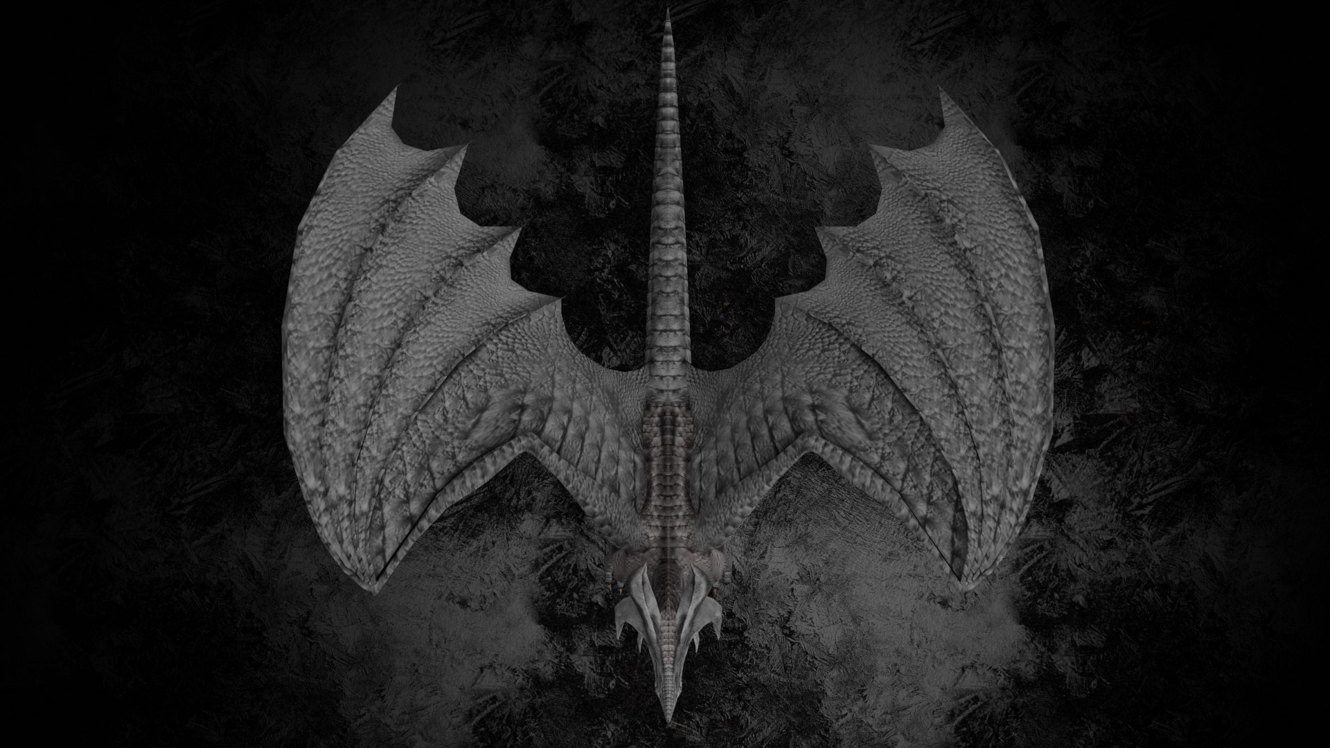 3D Dragon White Scale Model - TurboSquid 1663618