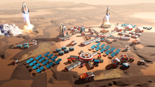 modelo 3d Low Poly SPACE Base - TurboSquid 2054858