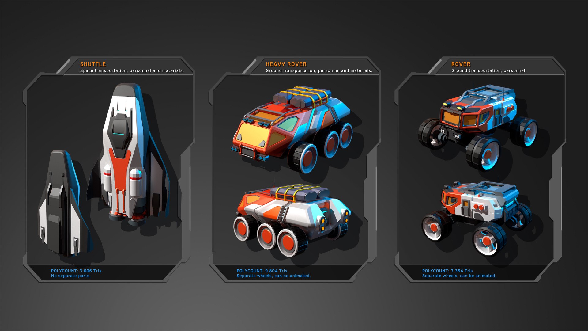 Low Poly SPACE Base 3D Model - TurboSquid 2054858