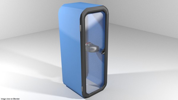 3D Phonebooth Models | TurboSquid