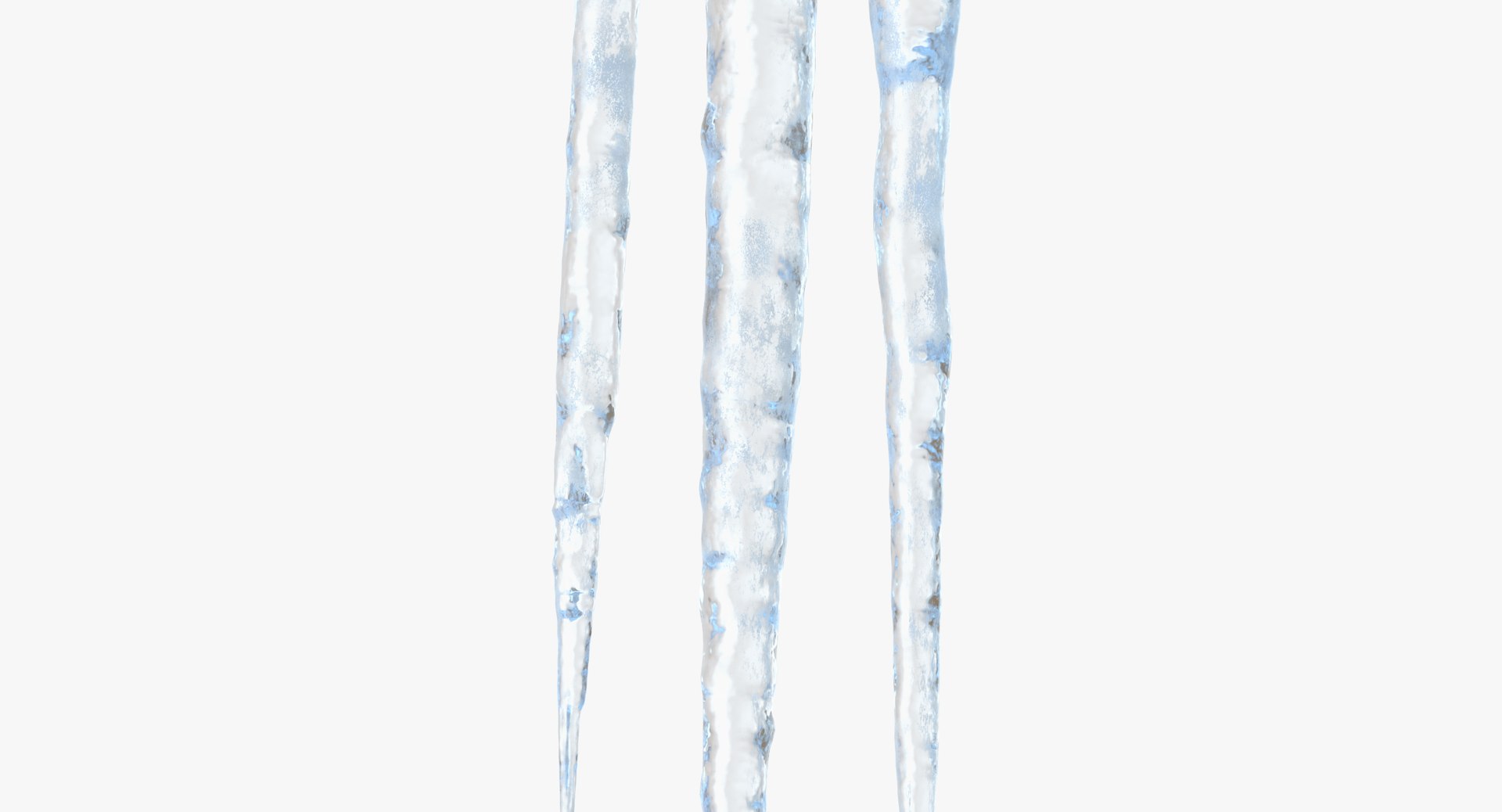 3d Model Of Icicle 01