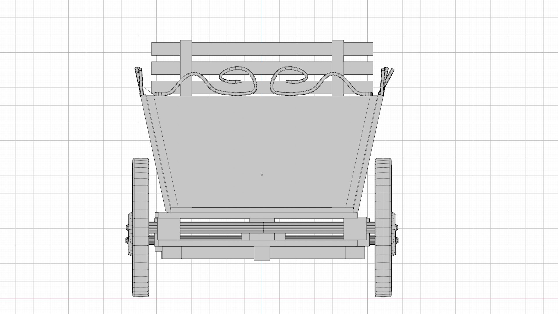 3D Painted Cart - TurboSquid 2342252