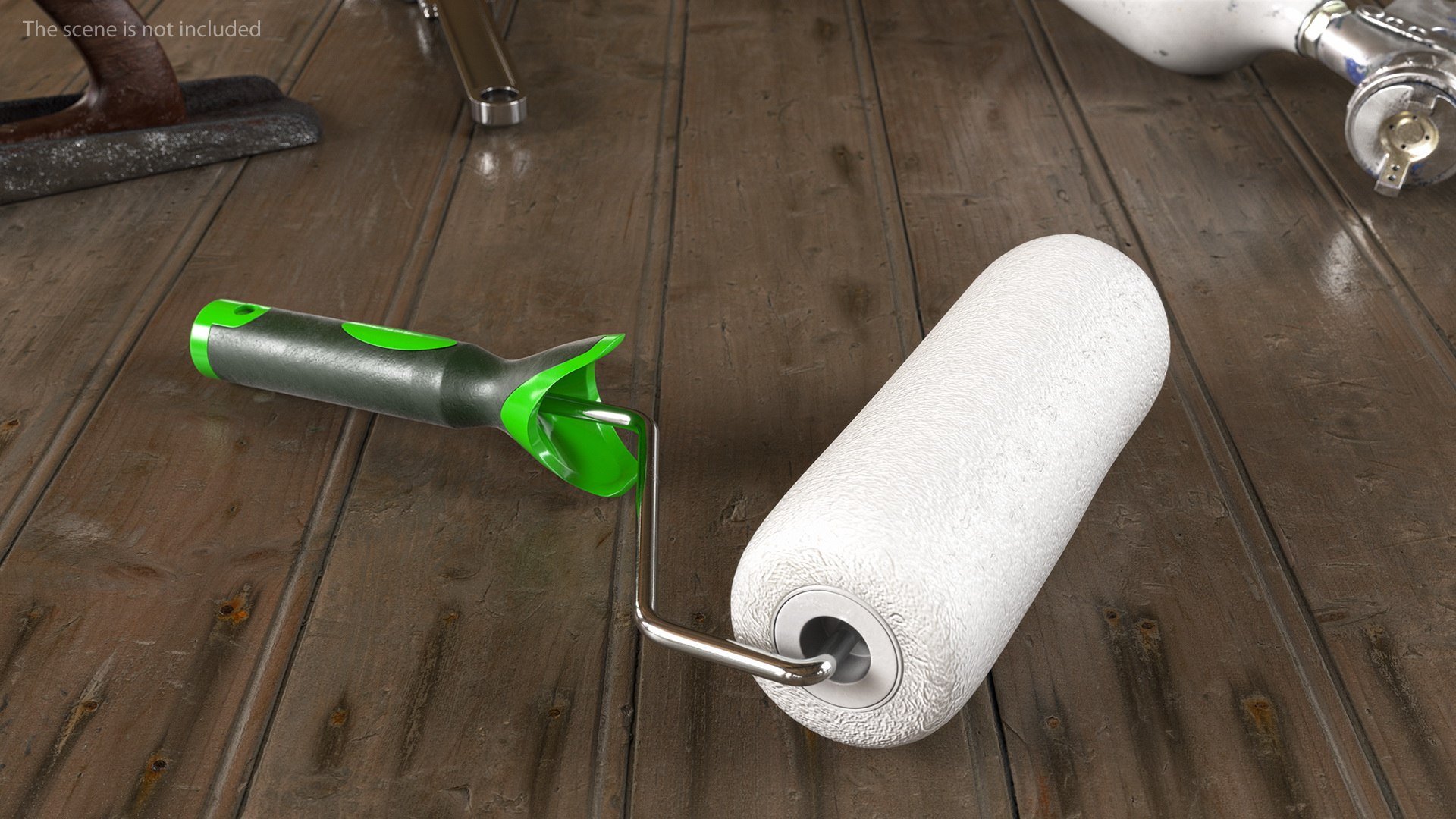 3D paint roller - TurboSquid 1498108