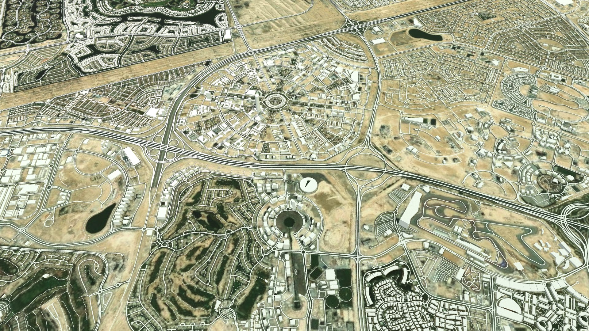 Cityscape Dubai United Arab Emirates 3D - TurboSquid 1763071