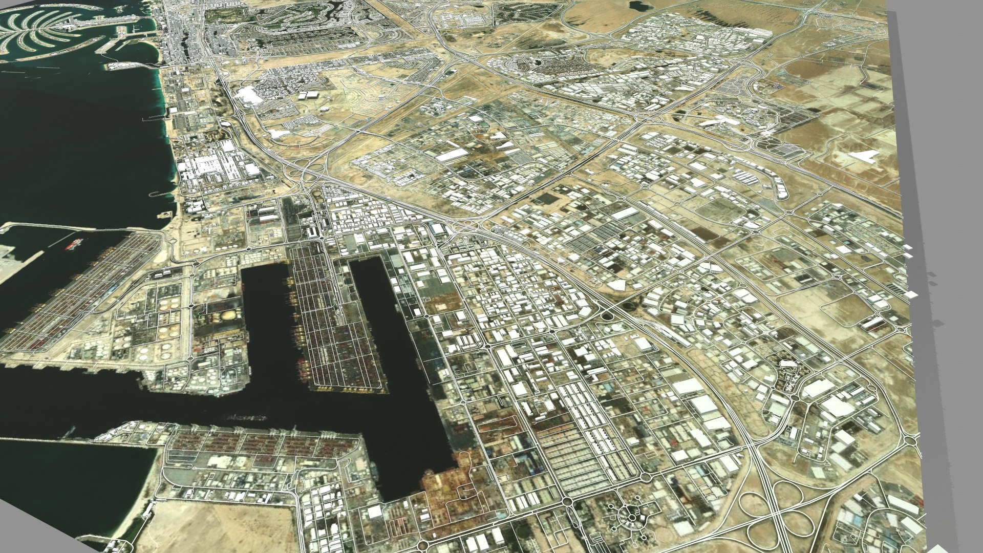 Cityscape Dubai United Arab Emirates 3D - TurboSquid 1763071