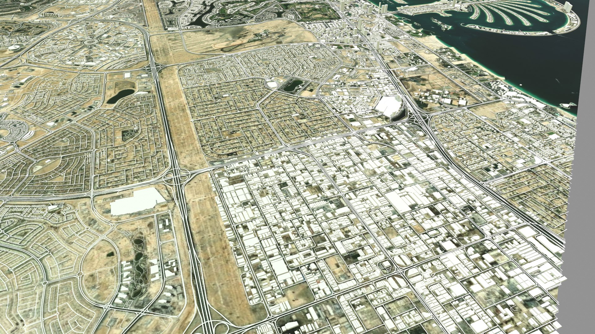 Cityscape Dubai United Arab Emirates 3D - TurboSquid 1763071