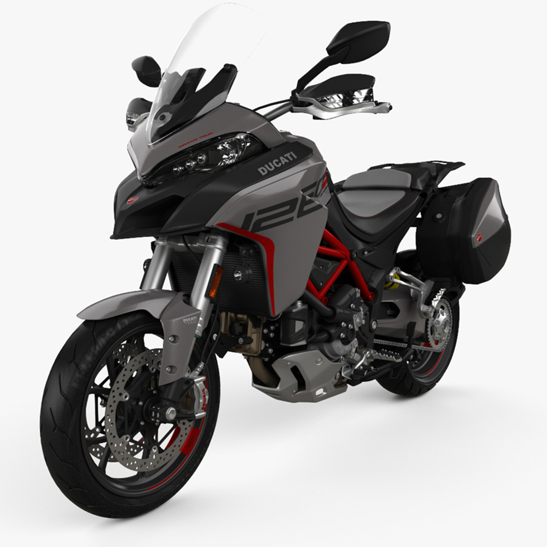 modelo 3d Ducati Multistrada 1260S GrandTour 2020 - TurboSquid 1735846