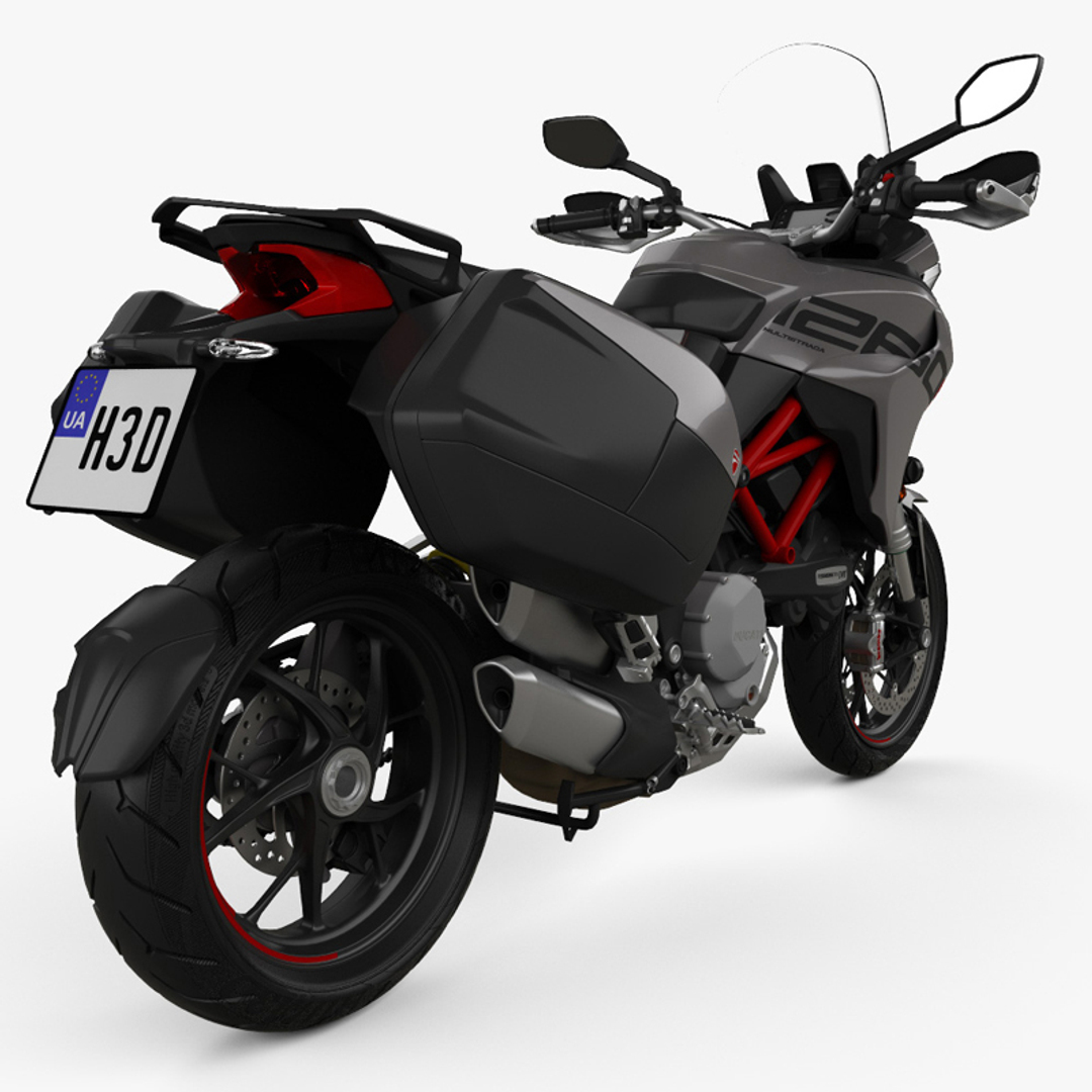modelo 3d Ducati Multistrada 1260S GrandTour 2020 - TurboSquid 1735846